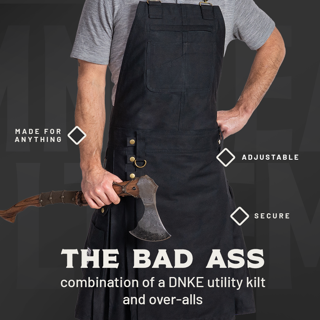 The Overkilt - Black – Damn Near Kilt 'Em