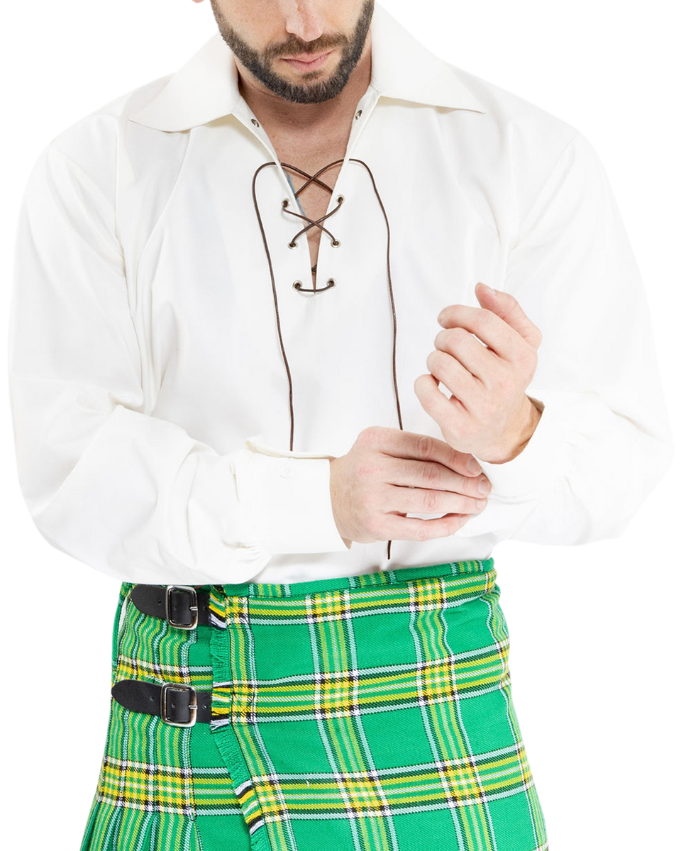 Jacobite Shirt - Cream – Damn Near Kilt 'Em