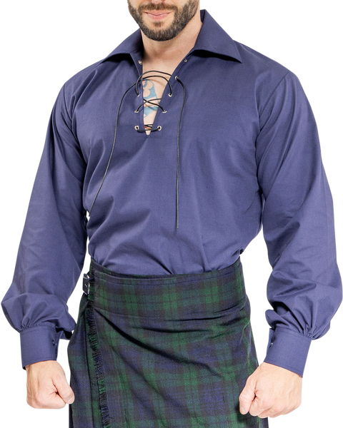 Jacobite Shirt History Cream Ghillie Jacobite Shirt House Of